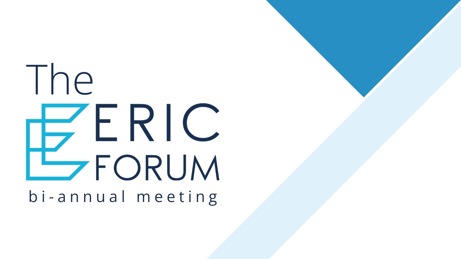 HOME - About the ERIC Forum