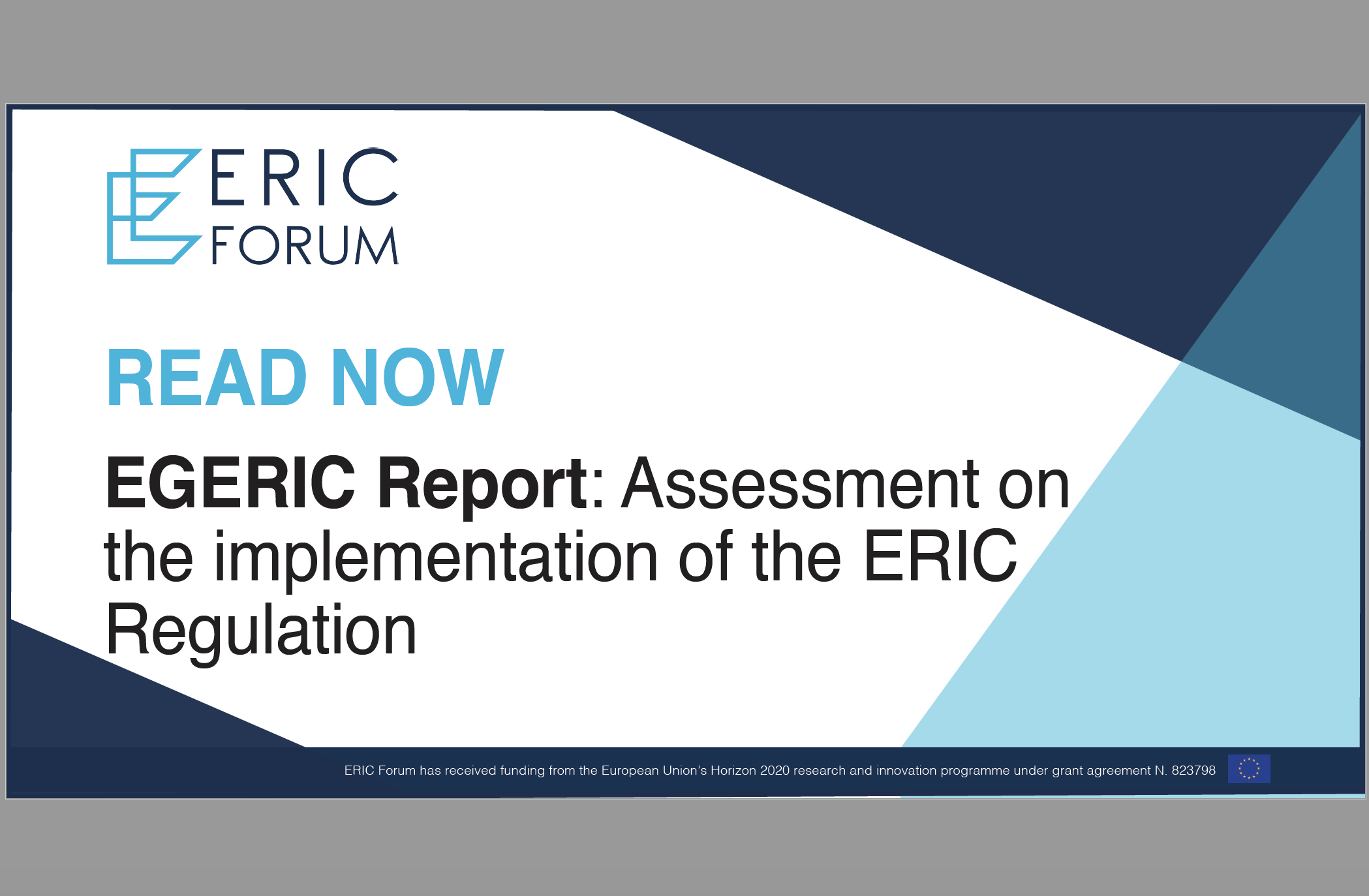 EGERIC Report: Assessment on the implementation of the ERIC Regulation