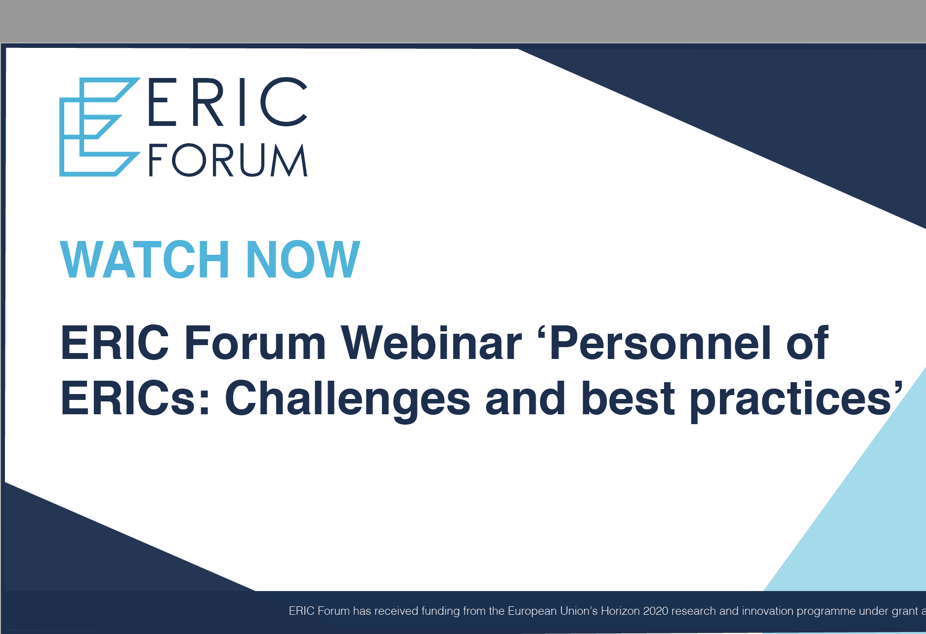 HOME - About the ERIC Forum